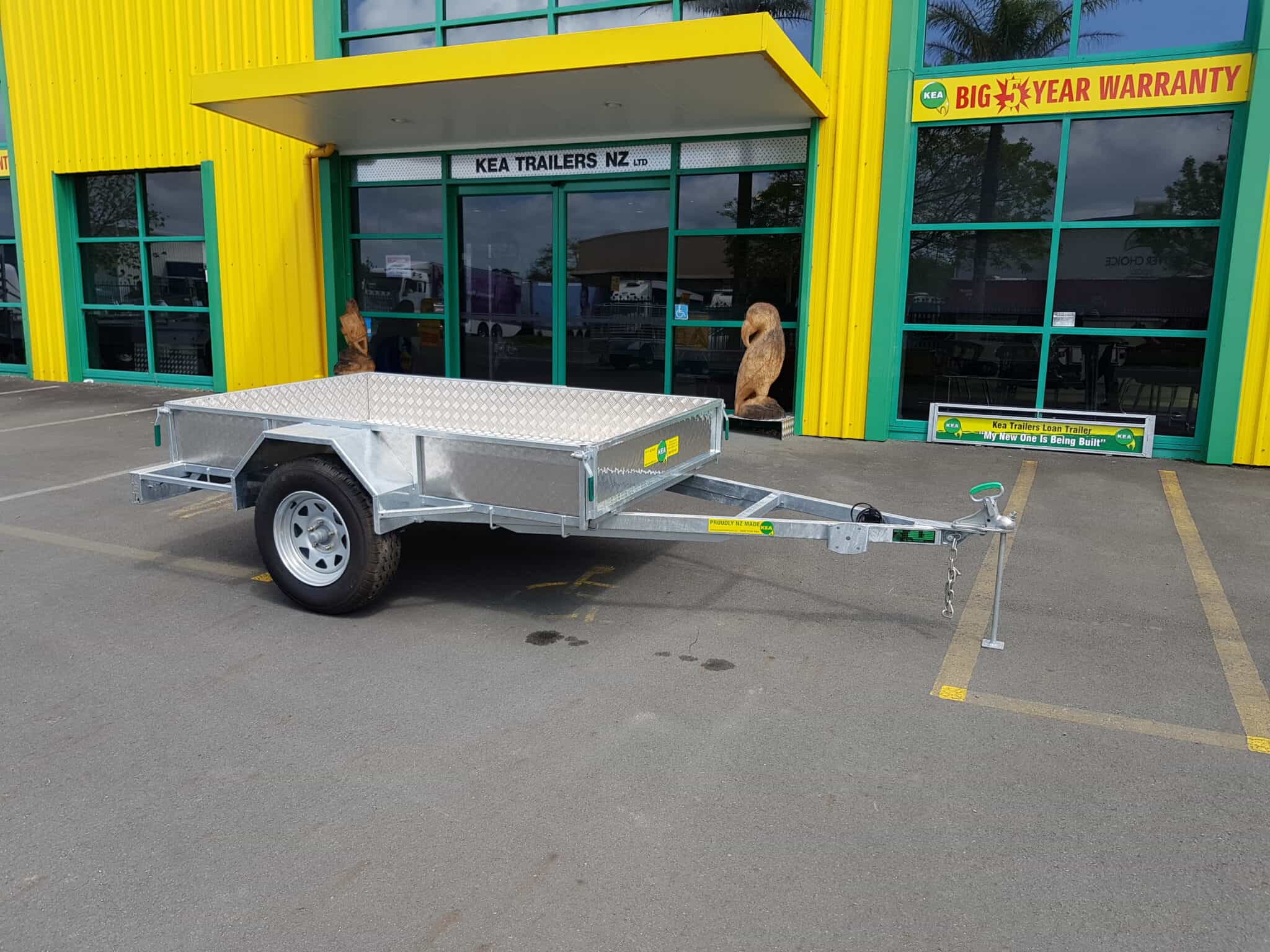 Single Axle Domestic and Heavy Duty Trailers - Kea Trailers