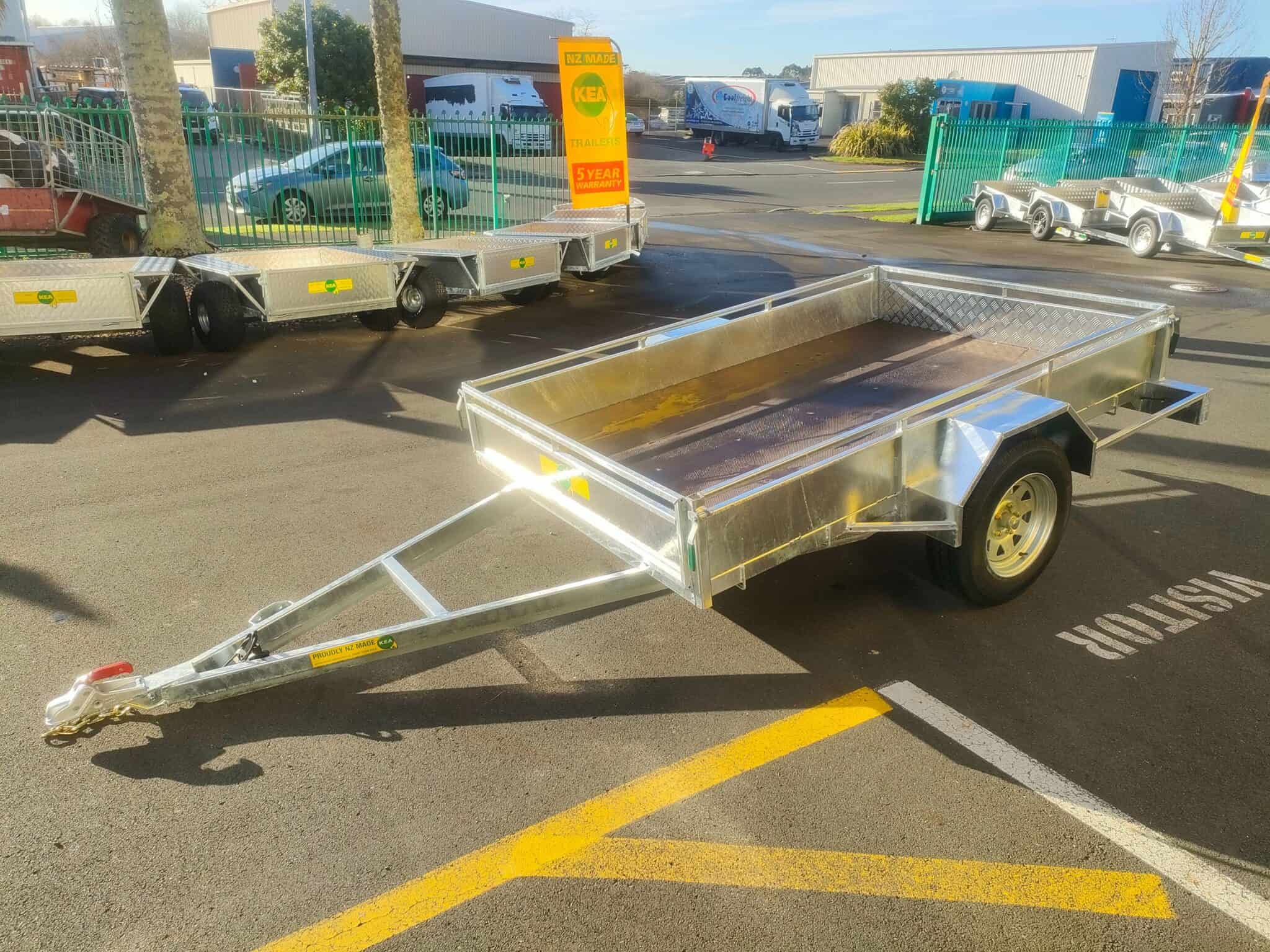 K85S - Single Axle Heavy Duty Trailer - Kea Trailers