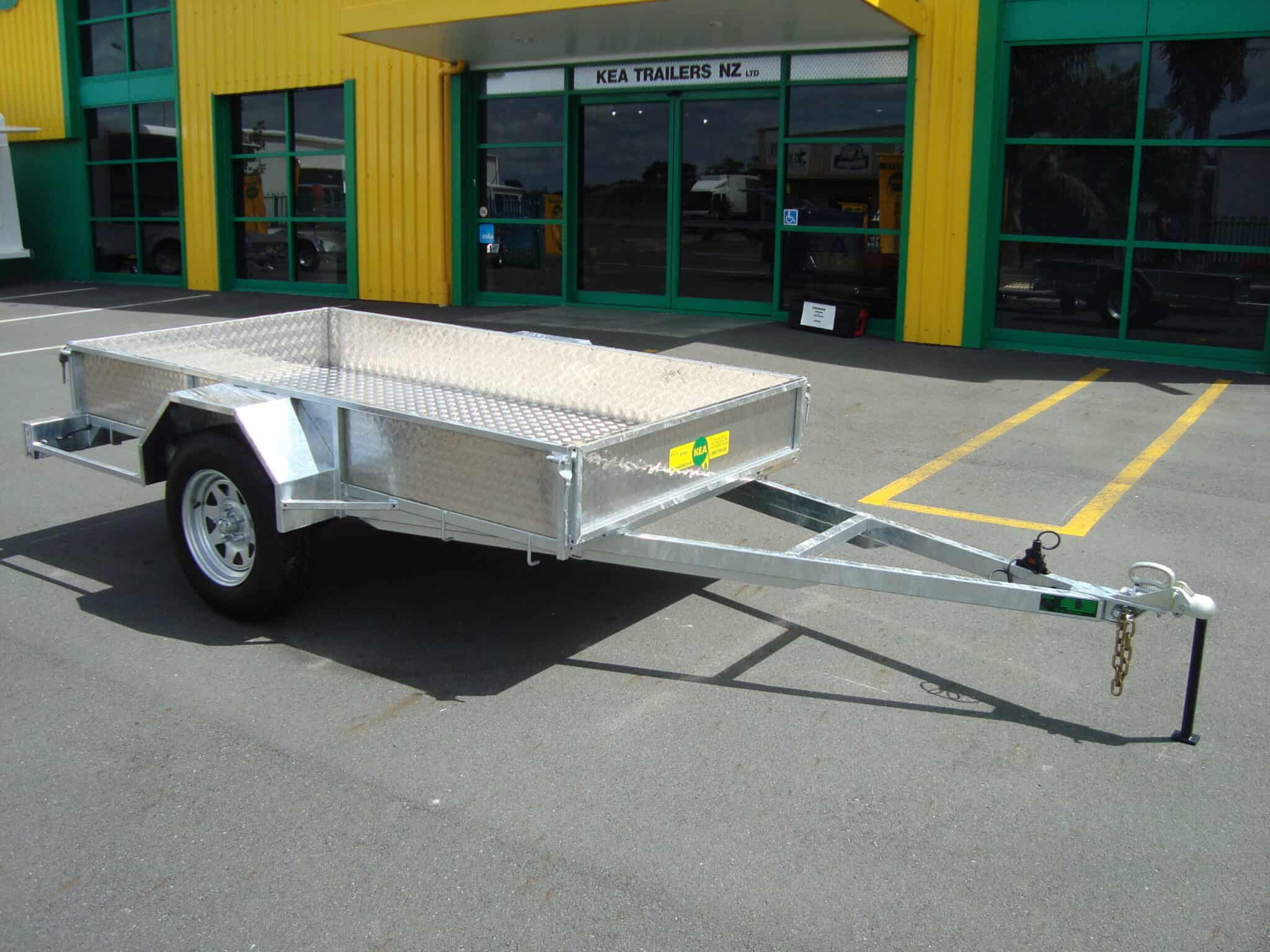 K844X - Single Axle Heavy Duty Trailer - Kea Trailers