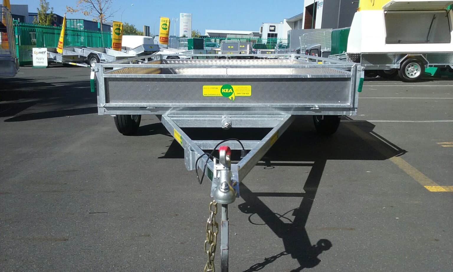 K96ST - Single Axle Heavy Duty Tipping Trailer - Kea Trailers