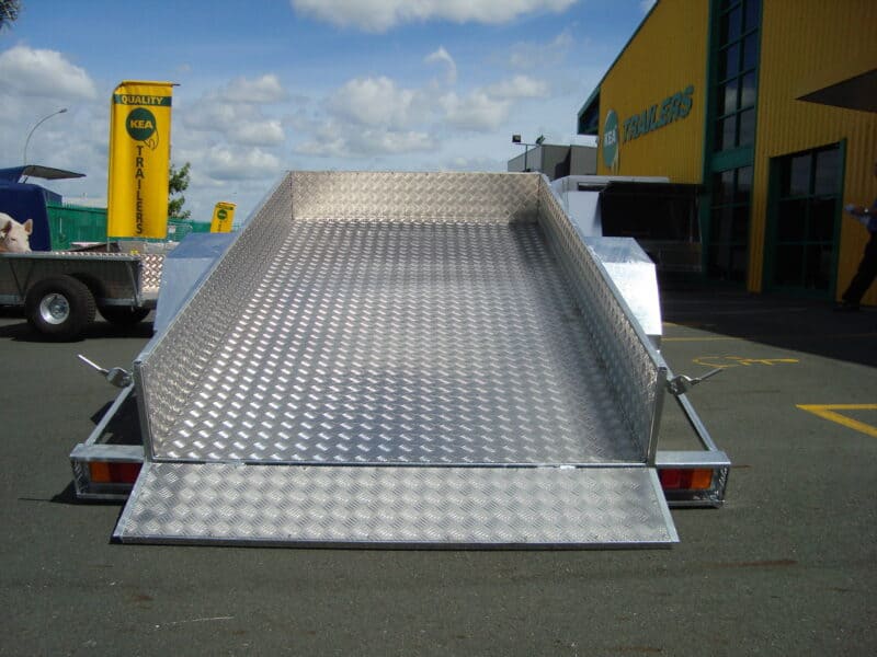K844T - Single Axle Heavy Duty Tipping Trailer - Kea Trailers